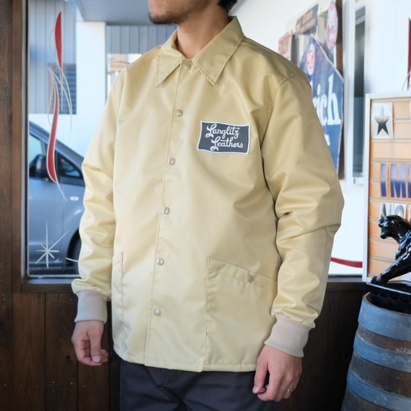 Langlitz Leathers ラングリッツレザーズ【LLJ-003】【Windbreaker】≪Flag Patch≫ウィンドブレーカー フラッグパッチ ライディング バイカー ...