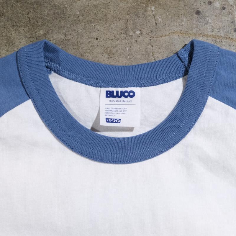 BLUCO ブルコ【151-12-010】【RAGLAN 3/4 TEE -BWG-】ブルコ プリントラグラン3/4T ポケットロンT オリジナルボディ : LAHAINA - 通販 ...