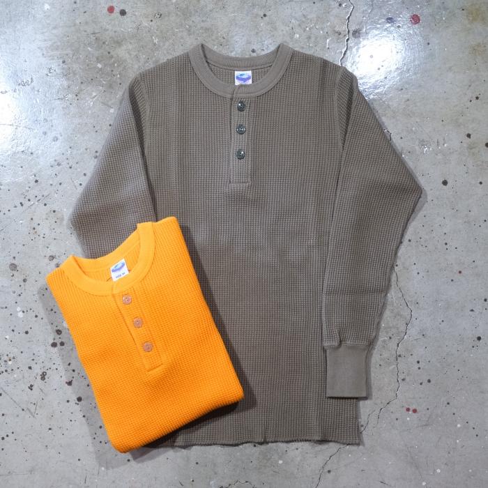 JELADO ジェラード【AB94236】【Mega Thermal Henry Neck】≪ナチョス/コヨーテ≫ メガサーマル クルーネック COTTON100% 日本製 : LAHAINA ...