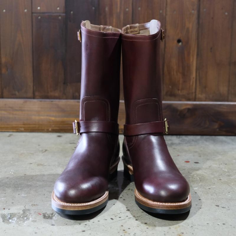 MOTOR NEW VINTAGE モーター【#1004 ITALIAN HORSEBUTT DRESS ENGINEER BOOTS ...