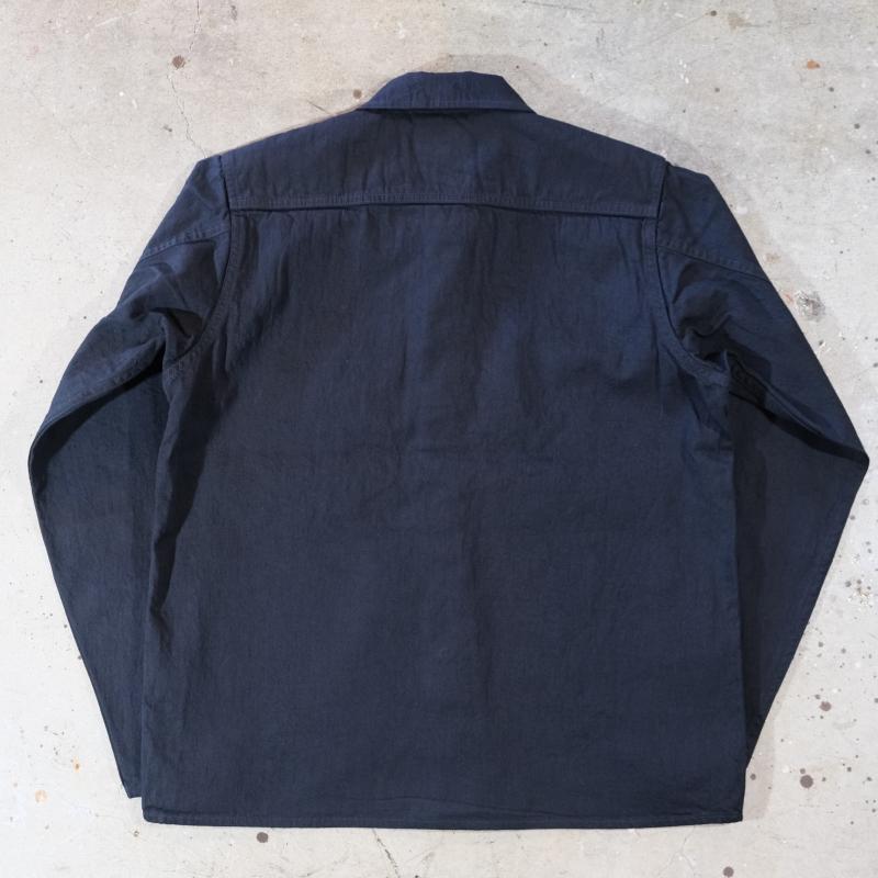 Langlitz Leathers ラングリッツレザーズ【Denim Long Sleeve Work Shirts】≪TypeA刺繍≫ デニム L/S ワークシャツ 8oz 日本製 ...