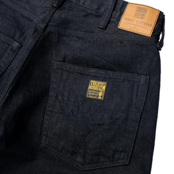 TROPHY CLOTHING トロフィークロージング【1906】【Blackie Denim W Knee Standard Pants ...