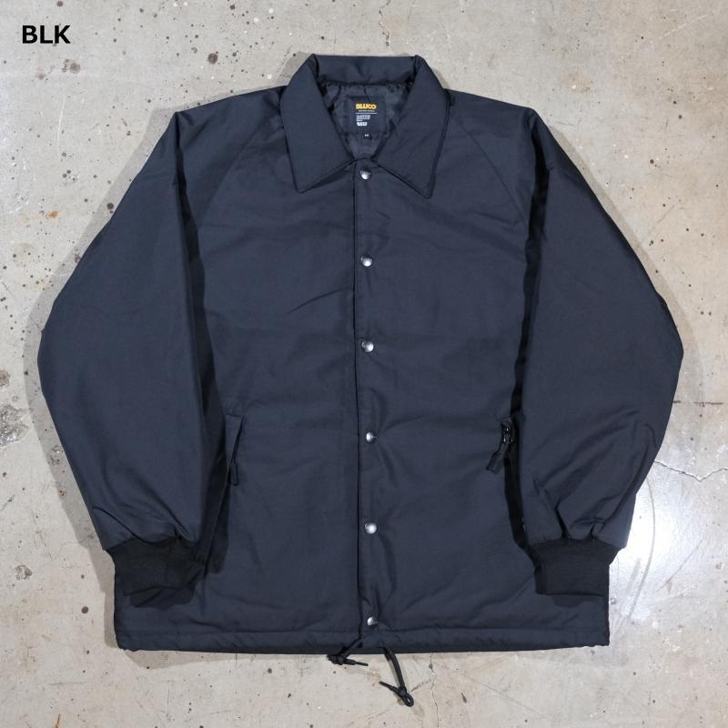 BLUCO ブルコ【147-31-051】【T/C COACH JACKET -QUILTING LINING-】T/C キルティングコーチジャケット T/C素材 アウター ...