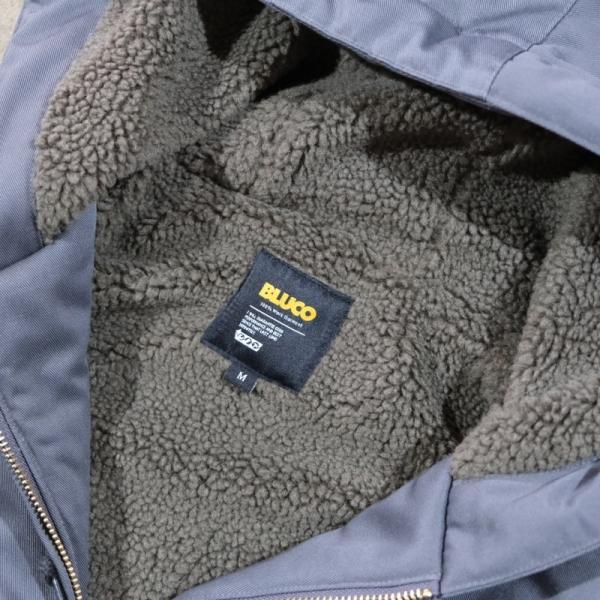 BLUCO ブルコ【147-31-052】【WINTER HOODED WORK COAT】ウィンターフーデッドワークコート パーカー T/C生地 : LAHAINA - 通販 - Yahoo ...