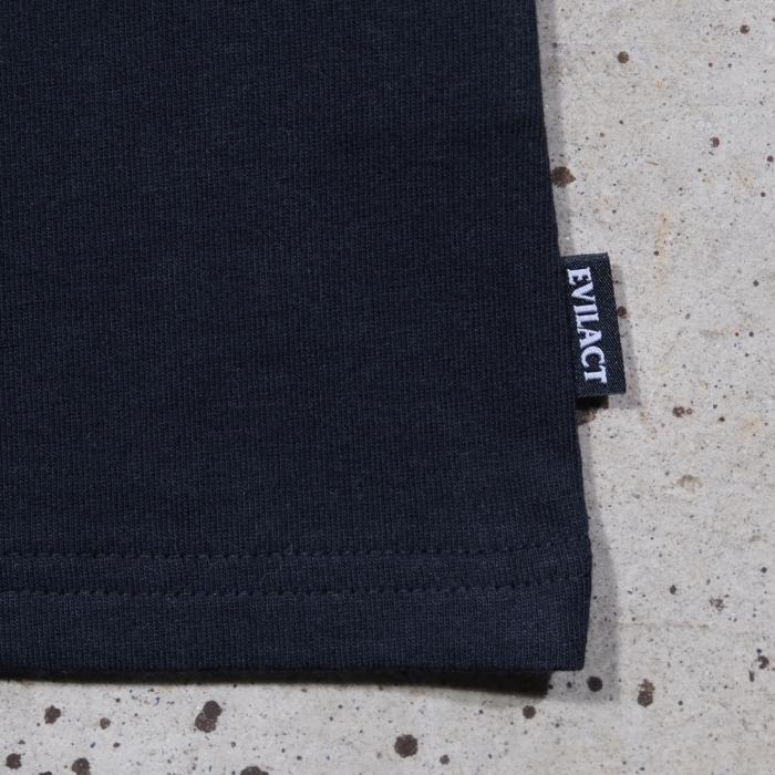 EVILACT イーブルアクト【EA25-ACT1-T04】【FLAG SS】フラッグロゴTシャツ 半袖 ヘビーウェイト コットン100％ : LAHAINA - 通販 - Yahoo!ショッピング