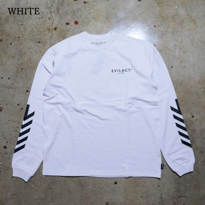 EVILACT イーブルアクト【 EA25-ACT1-T01】【FLAG LS】長袖Tシャツ フラッグ ロングスリーブ コットン100％ : LAHAINA - 通販 - Yahoo!ショッピング