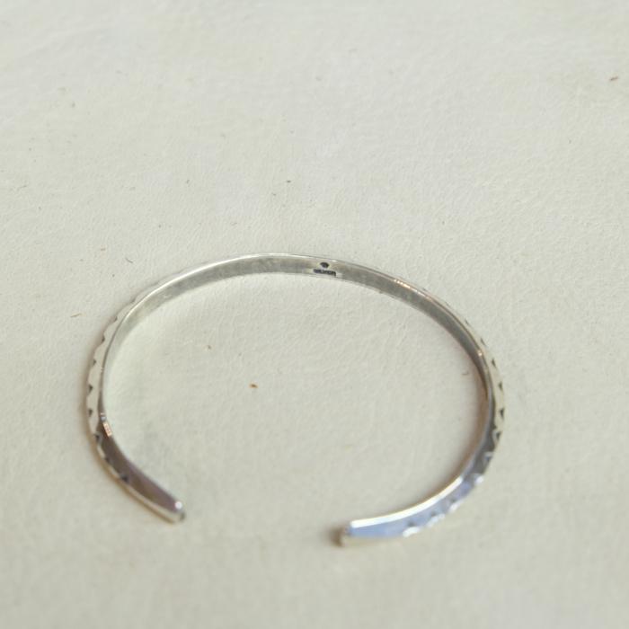 STAMP WORKS スタンプワークス【Triangle Bangle Slim ≪1≫】トライアングルバングルスリム アクセサリー SILVER925 ハンドメイド : LAHAINA ...