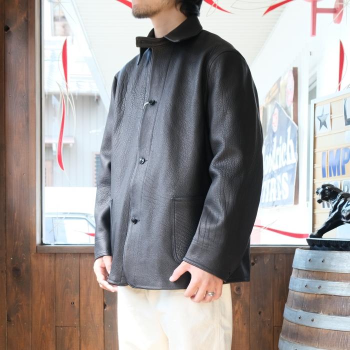 CWORKS シーワークス 【CWJK026】【Load】レザーカバーオール ディアスキン 1.6mm厚 鹿革 MADE IN JAPAN : LAHAINA - 通販 - Yahoo!ショッピング