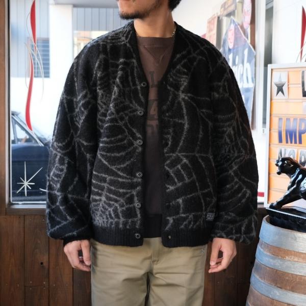 EVILACT イーブルアクト【EA24-ACT2-T09】【SPIDER CARDIGAN】スパイダーカーディガン モヘアカーディガン : 97497946 : LAHAINA - 通販 ...
