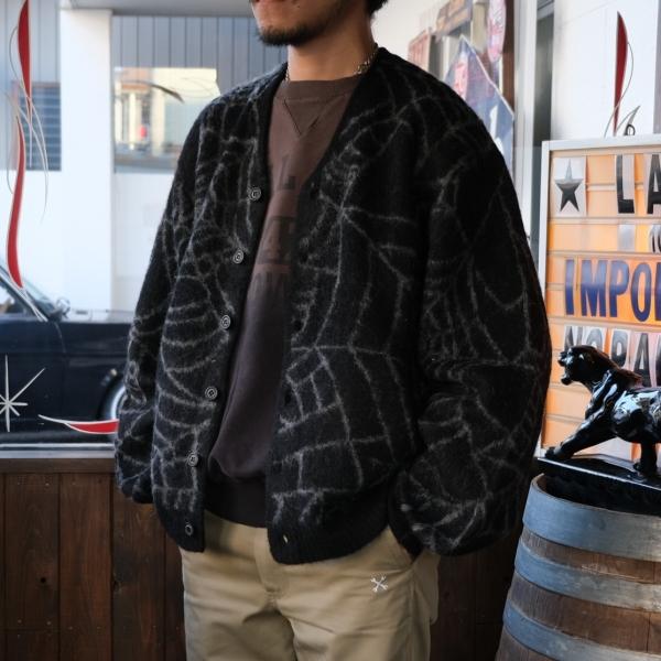 EVILACT イーブルアクト【EA24-ACT2-T09】【SPIDER CARDIGAN】スパイダーカーディガン モヘアカーディガン : 97497946 : LAHAINA - 通販 ...