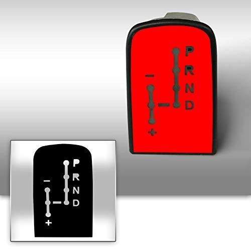 Shifter Gear Position Indicatorマセラティ・グランツーリスモ・クアトロポルテ対応ビニルオーバーレイラップデカール ...