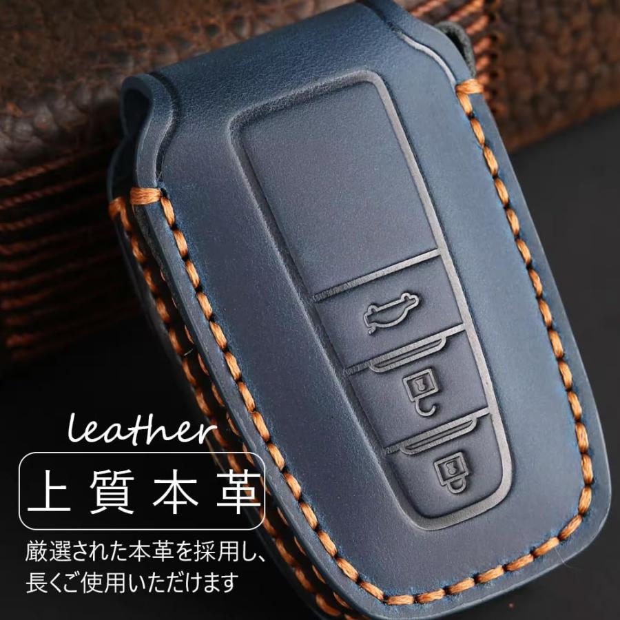 LEXLEY トヨタ カローラクロス 10系（2021年9月?） 専用 本革 キーケース レザー キーカバー キーホルダー スマートキーケー : 20240909014445-00178 ...