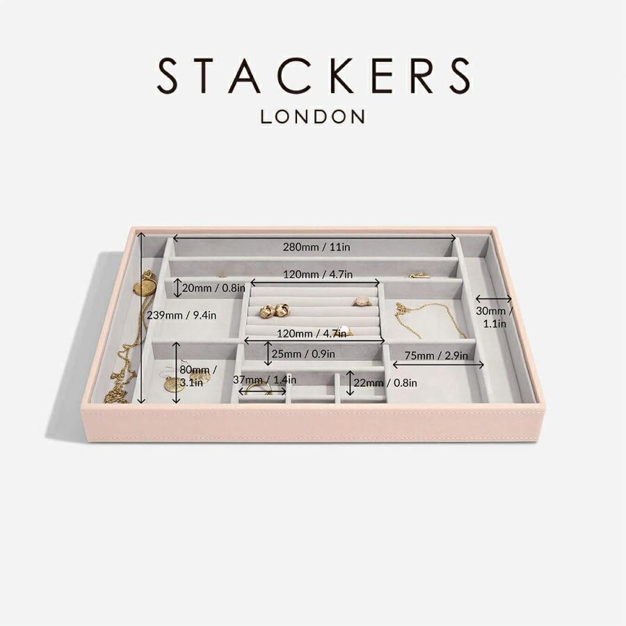 【STACKERS】スーパーサイズ リング アクセサリー16sec レイヤー Supersize Ring Accessory 16sec Layer ブラッシュ ピンク Blush Pink ...