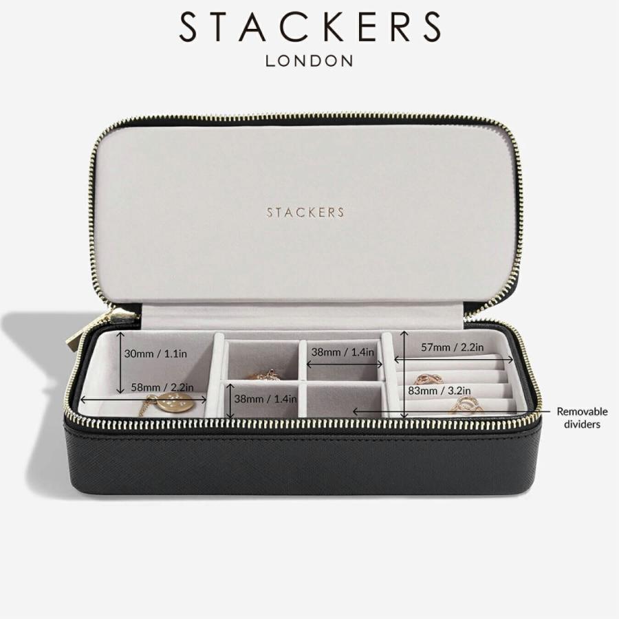 【STACKERS】トラベル ジュエリーボックス L ブラック Black Travel L スタッカーズ :75392:Lala Nature - 通販 - Yahoo!ショッピング