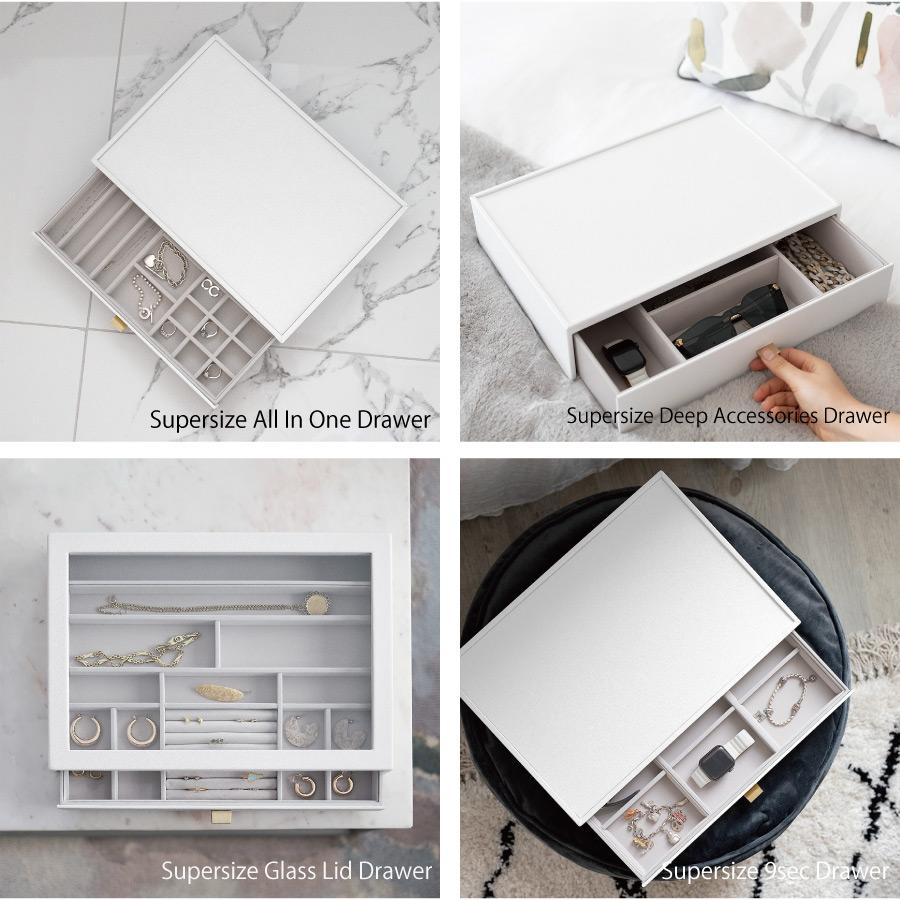 【STACKERS】スーパーサイズ ドロワー 選べる3個セット 3set ペブルホワイト Pebble White スタッカーズ :75916:Lala Nature - 通販 - Yahoo ...