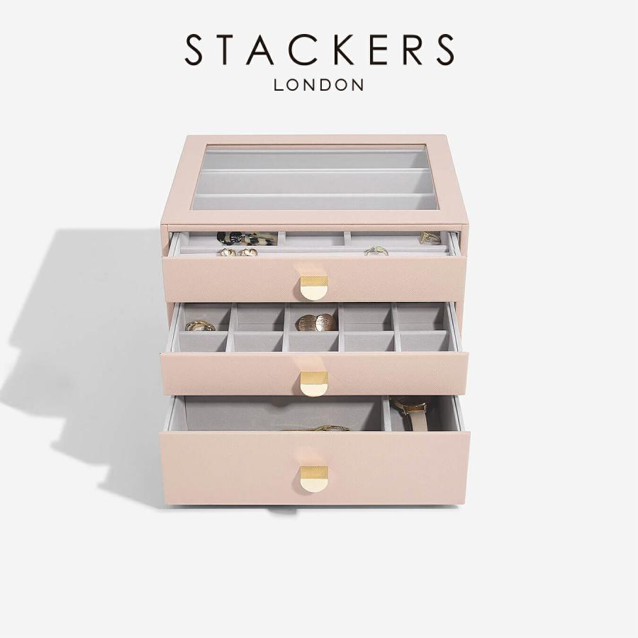 STACKERS 【日本正規代理店】【STACKERS】クラシック ドロワージュエリーボックス 選べる3個セット ブラッシュピンク Blush Pink : Lala Nature - 通販 ...