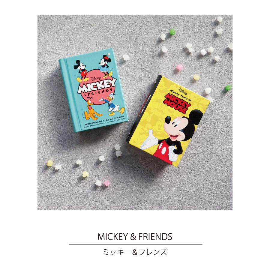 Books 】Mini Book Collection ミッキーマウス 90周年 9.5x7.3cm ミニ絵本 Ninety years of ...