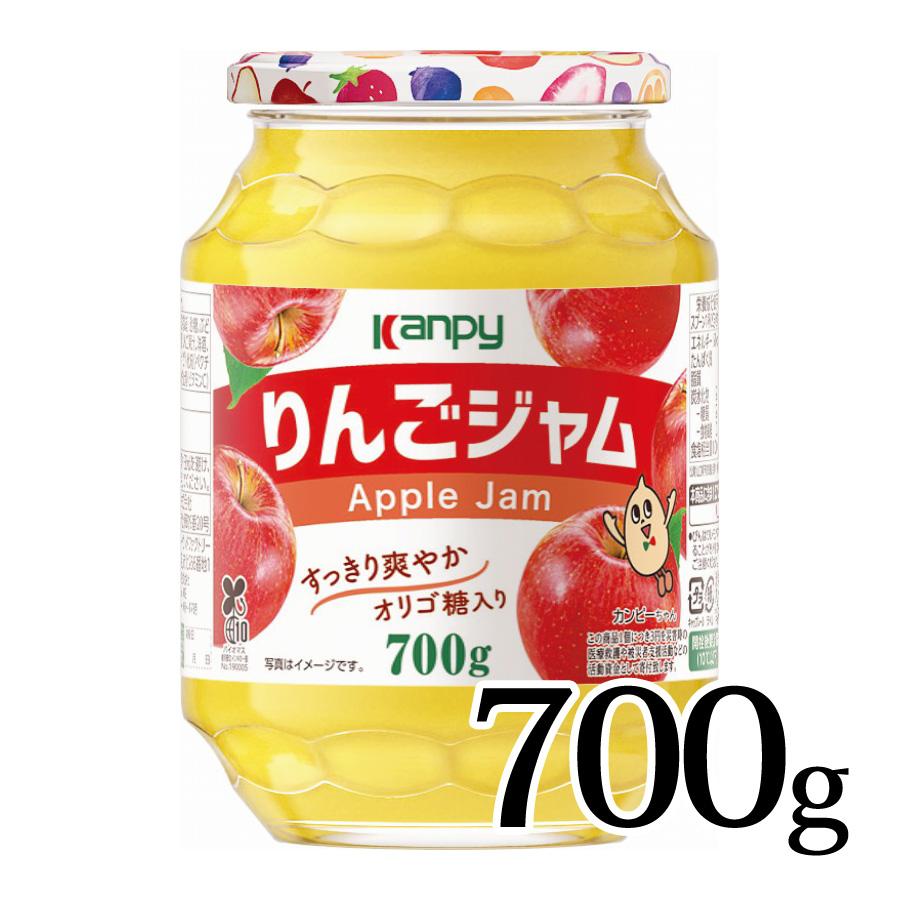 りんごジャム Kanpy 700g 瓶 大容量 糖度60度 : カブセンターYahoo!店 - 通販 - Yahoo!ショッピング