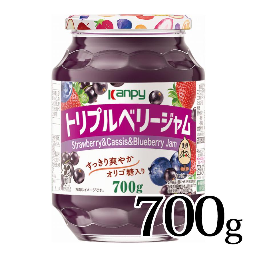 トリプルベリージャム Kanpy 700g 瓶 大容量 糖度60度 : カブセンターYahoo!店 - 通販 - Yahoo!ショッピング