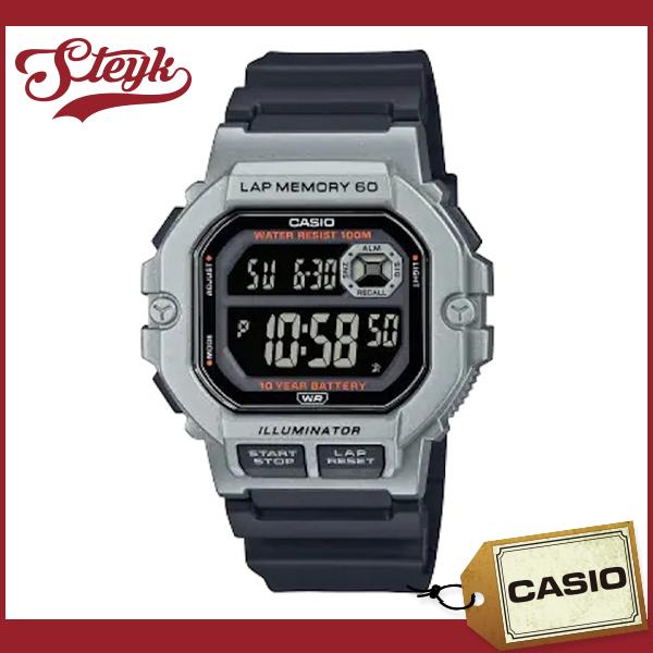 スタンダード デジタル CASIO WS-1400H-1B カシオ 腕時計 STANDARD メンズ ブラック シルバー : LALA ...