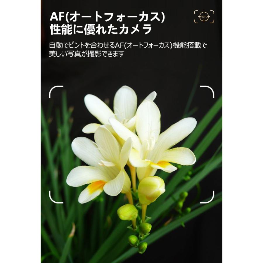 30%OFFクーポン デジタルカメラ 4K 4800w画素 子供 16倍ズーム デジカメ オートフォーカス 手振れ補正 キッズカメラ 64GBSDカード 電池*2個 カメラ : LAMA ...