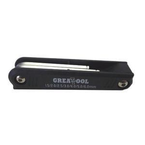 グレートツール 六角棒ボールポイント兼用レンチ折込式 GTHB-07F アークランズ : 490478137866 : Arclands ...