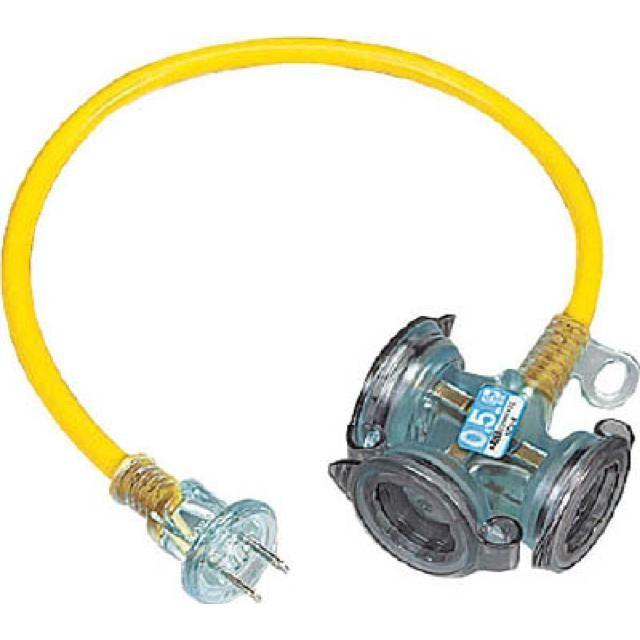 HATAYA ハタヤ 屋外用ショートタップ 0.5m レモンイエロー FX-005-RY : 493051041951 : Arclands Online 2号館 ヤフー店 - 通販 ...