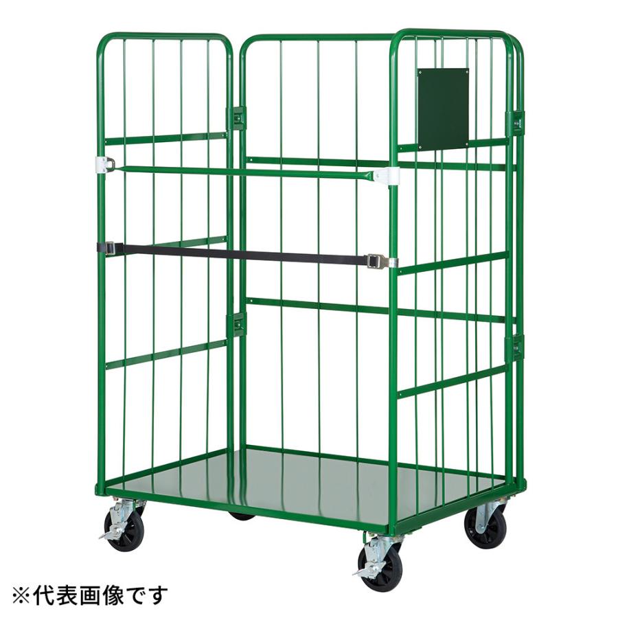 「法人限定」ナンシン カゴ車 W1100×D800×H1700mm RC-5C グリーン 「メーカー直送・代引不可・置配不可・配送地域限定」 : Arclands Online 2号館 ヤフー ...