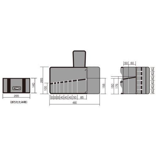 TONE トネ ツールバック BG1 : Arclands Online 2号館 ヤフー店 - 通販 - Yahoo!ショッピング