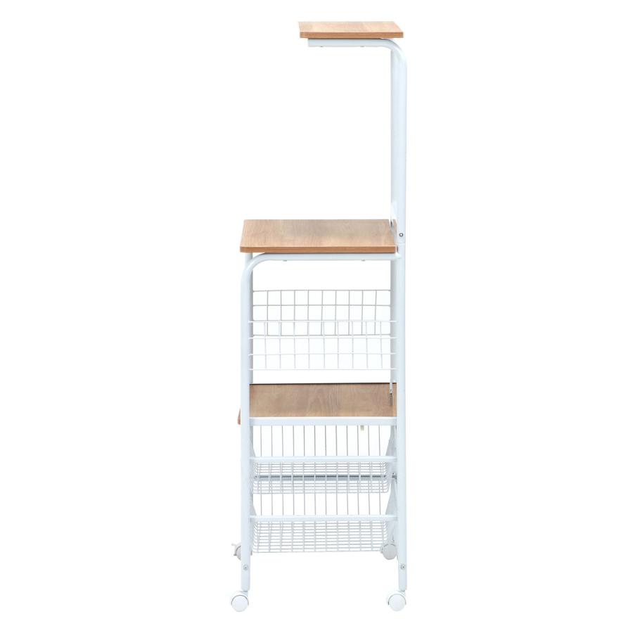 不二貿易 レンジワゴン FBC-03-1 WH/NA 「メーカー直送・代引不可・置配不可・配送地域限定」 : 495398014691 : Arclands Online 2号館 ヤフー店 ...