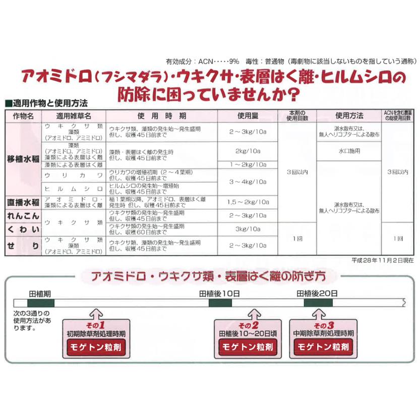 モゲトン粒剤 3kg : Arclands Online 2号館 ヤフー店 - 通販 - Yahoo!ショッピング