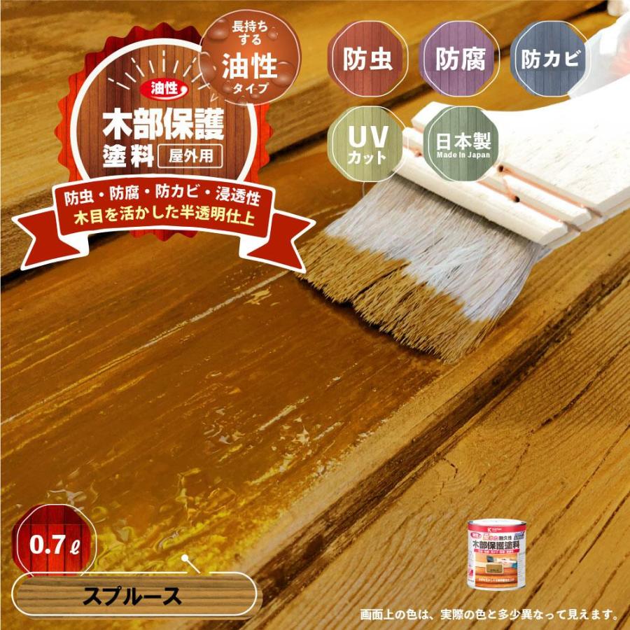 カンペハピオ 油性木部保護塗料 0.7L スプルース : Arclands Online 2号館 ヤフー店 - 通販 - Yahoo!ショッピング