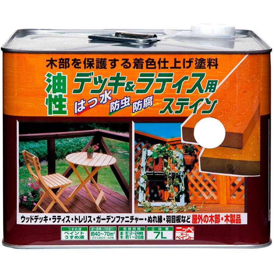 ニッペホームプロダクツ 油性デッキ＆ラティス 7L オーク : Arclands Online 2号館 ヤフー店 - 通販 - Yahoo!ショッピング