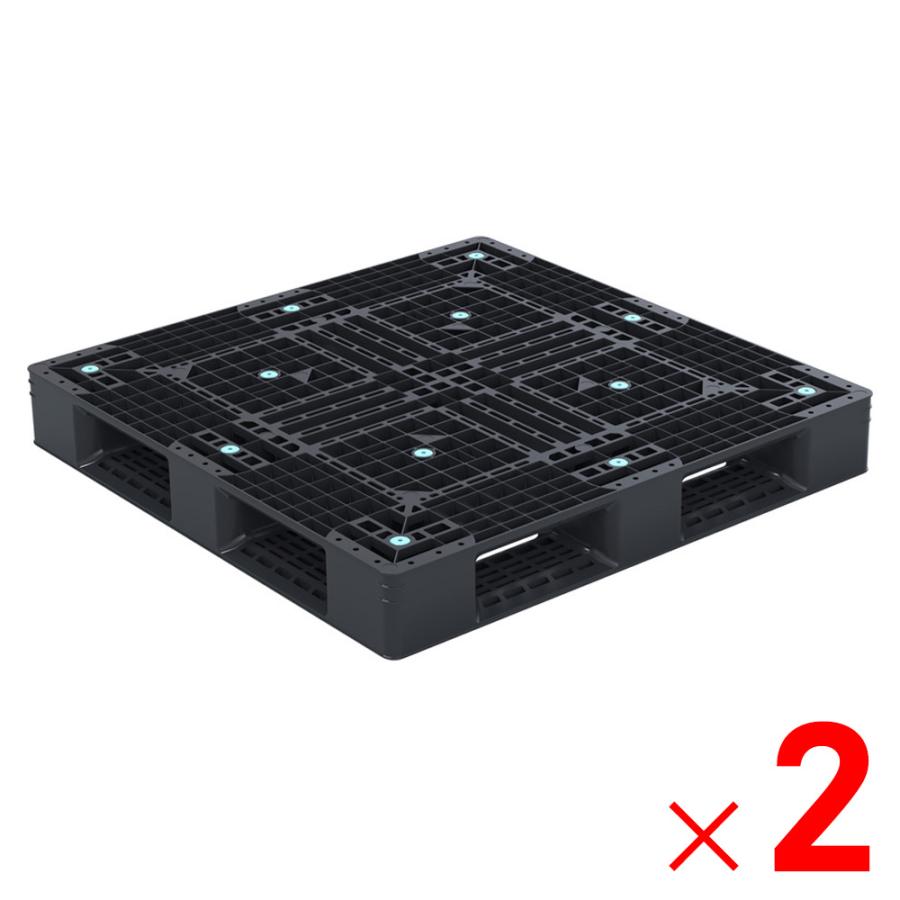 「法人限定」サンコー パレット D4-1111-16 再生ブラック 812331-00 ×2個 セット販売 「メーカー直送・代引不可・置配不可」 : Arclands Online 2号館 ...