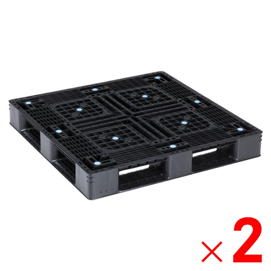 「法人限定」サンコー パレット D4-1111-2N 再生ブラック 812257-00 ×2個 セット販売 「メーカー直送・代引不可・置配不可」 : s007727 : Arclands ...