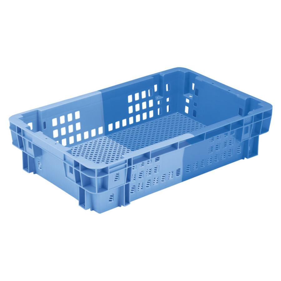 「法人限定」サンコー SNコンテナー C#24Y ブルー/ライトブルー 102456-00 ×10個 セット販売 「メーカー直送・代引不可・置 ...