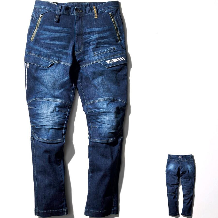 寅壱 デニムカーゴパンツ 紺 Lサイズ 8830-219 : Arclands Online ヤフー店 - 通販 - Yahoo!ショッピング