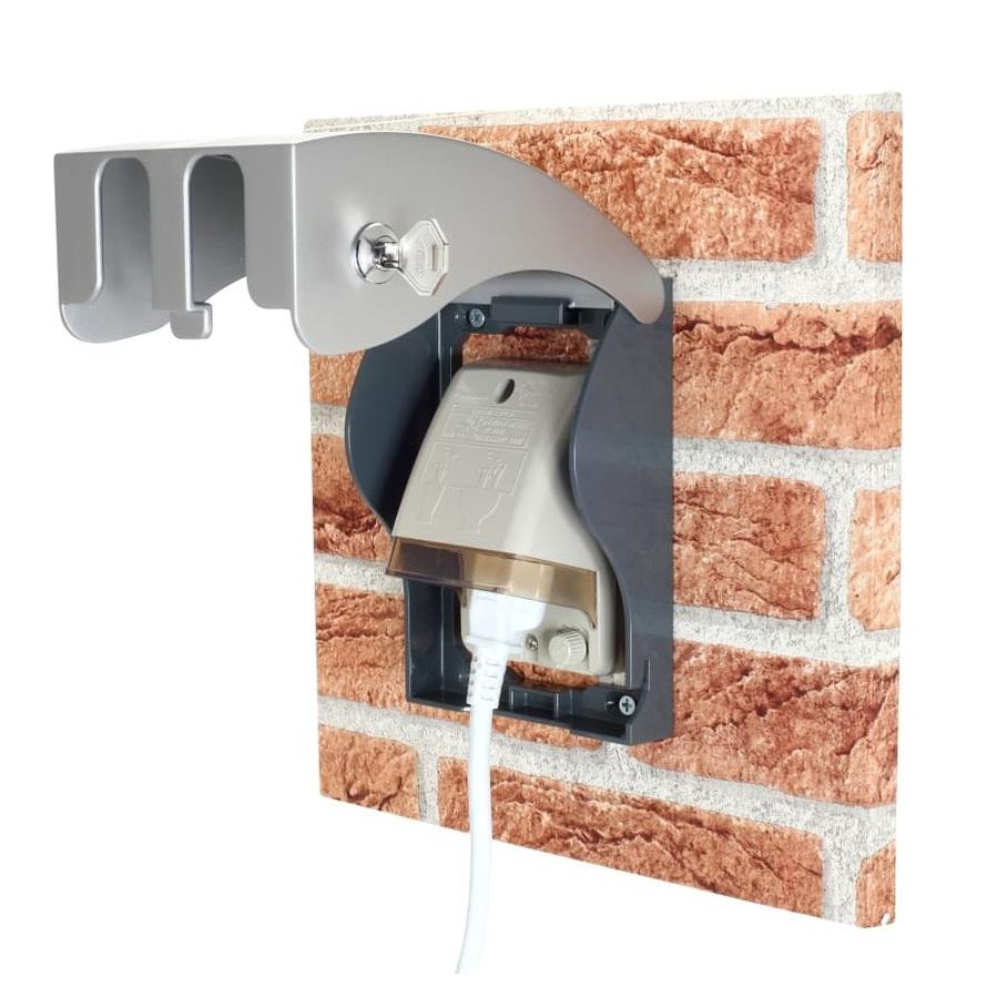 TERADA 屋外コンセント対応セキュリティカバー まもれーる・屋外くん RDS10000SL シルバー : Arclands Online ヤフー店 - 通販 - Yahoo!ショッピング