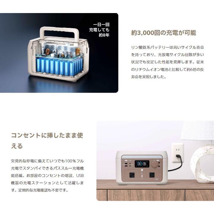 INBES インベス ポータブル電源 キューブル IBPL-601C : Arclands Online ヤフー店 - 通販 - Yahoo!ショッピング