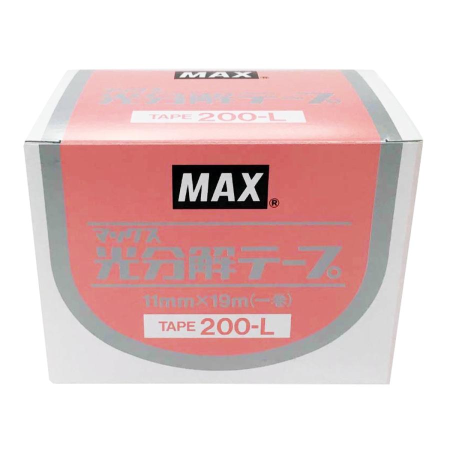 マックス(MAX) 光分解テープ 200L 1箱（10巻入） : Arclands Online ヤフー店 - 通販 - Yahoo!ショッピング