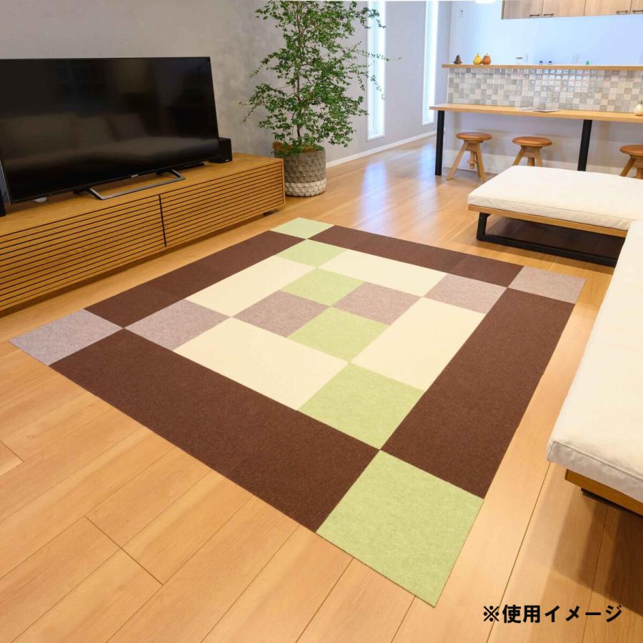 ワタナベ工業 吸着ぴたマットループ 30×30cm 吸着マット ペットマット アイボリー 9枚入 KPL-3036 : Arclands Online ヤフー店 - 通販 - Yahoo!ショッピング