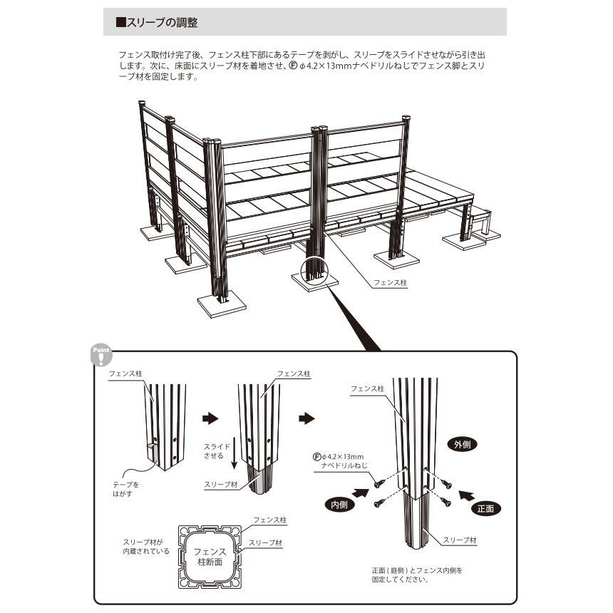 人工木ユニットデッキ 9090専用 ボーダーフェンス W872×D45×H1275mm アークランズ 「大型便・時間指定不可」 : Arclands Online ヤフー店 - 通販 ...