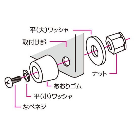 大自工業 メルテック 軽トラ職人 あおりゴムガード 4個入り TK-004 :490691820659:Arclands Online ヤフー店 - 通販 - Yahoo!ショッピング