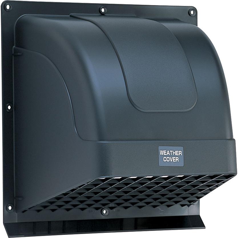 高須産業 15cm換気扇用ウェザーカバー 格子付 黒 ブラック WK-15K : Arclands Online ヤフー店 - 通販 - Yahoo!ショッピング