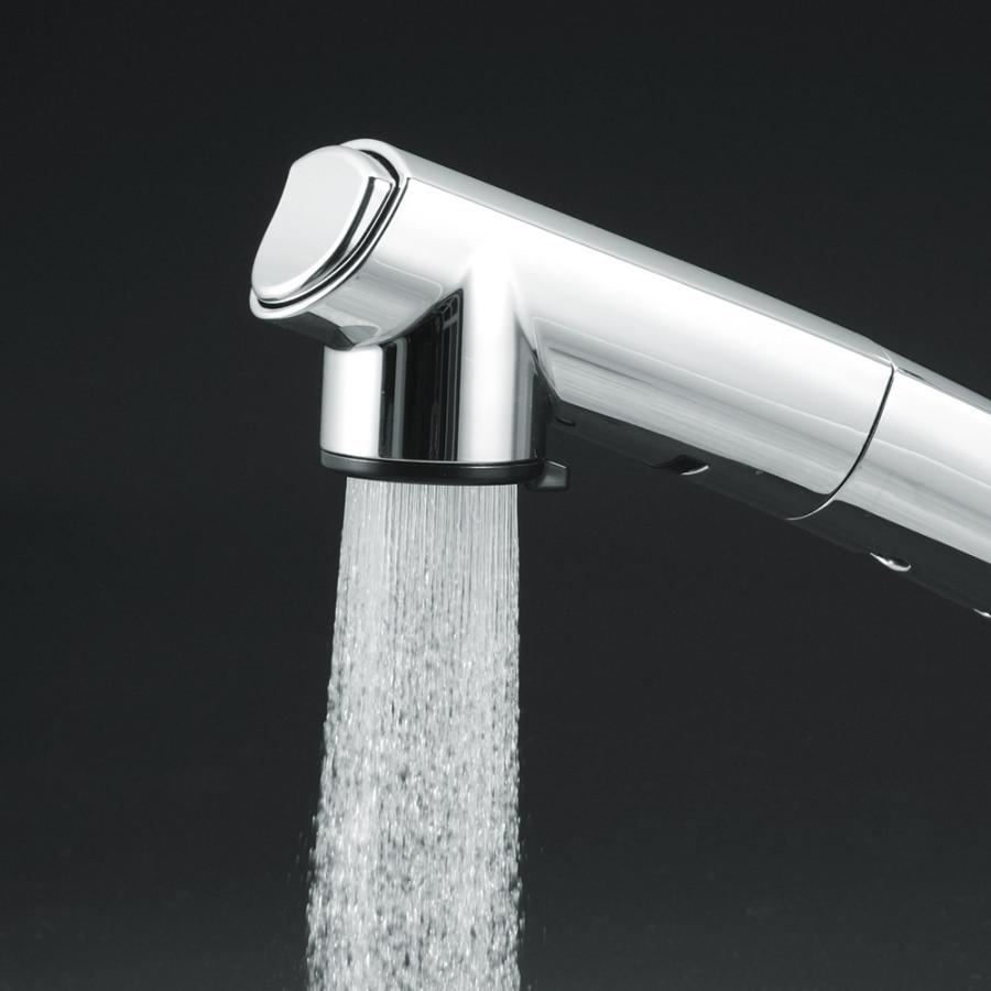 KVK キッチン シングルシャワー付混合栓 PT215GE : Arclands Online ヤフー店 - 通販 - Yahoo!ショッピング