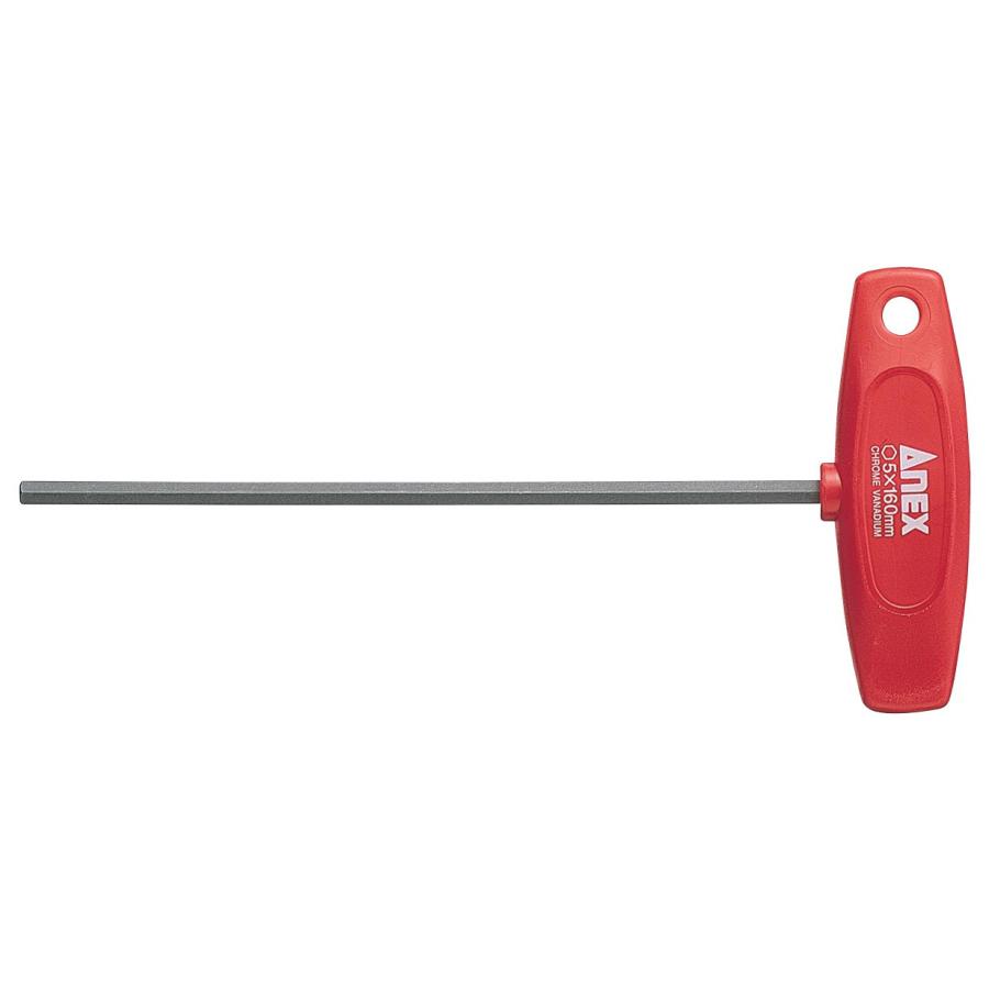 ANEX アネックス T型六角レンチドライバ- H5×160 No.3200 : Arclands Online ヤフー店 - 通販 - Yahoo!ショッピング