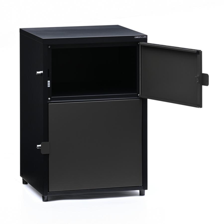 グリーンライフ 二段宅配ボックス レシーボ TR2-4568(BK) : Arclands Online ヤフー店 - 通販 - Yahoo!ショッピング