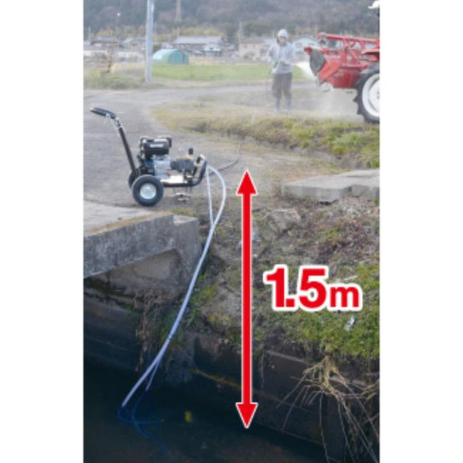 工進 エンジン式高圧洗浄機 JCE-1510UK 「大型便・時間指定不可