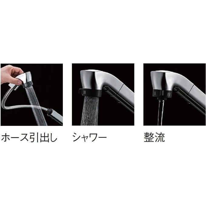 SANEI（水栓金具） サンエイ SANEI シングルワンホールスプレー混合栓 K87120TJV-13 : Arclands Online ヤフー店 - 通販 - Yahoo!ショッピング