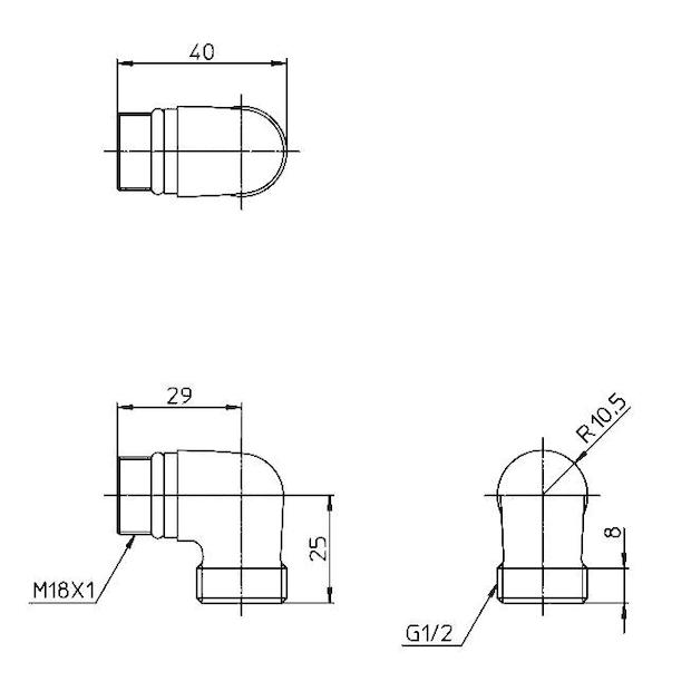 SANEI（水栓金具） サンエイ SANEI シャワーエルボ PT270 : Arclands Online ヤフー店 - 通販 - Yahoo!ショッピング